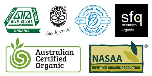 Organic Logos and Seals, Organic Certification – Organics and Your Health
